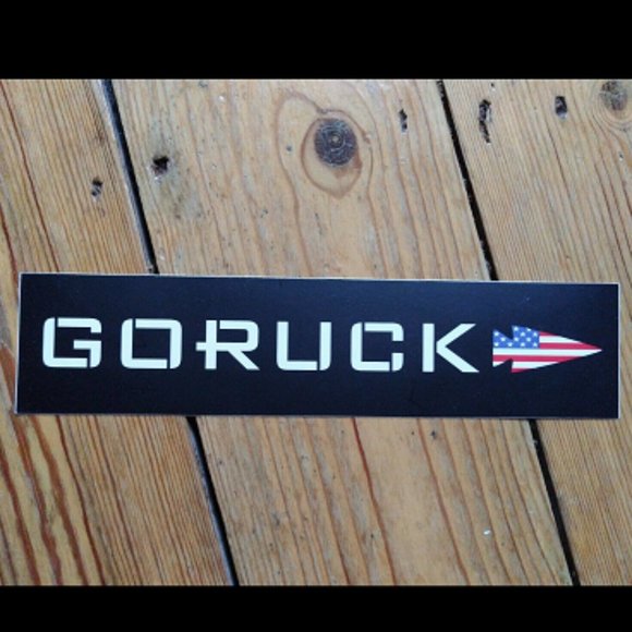 Goruck | Art | Goruck Arrowhead Usa Sticker X New 22x5cm Window Decal ...